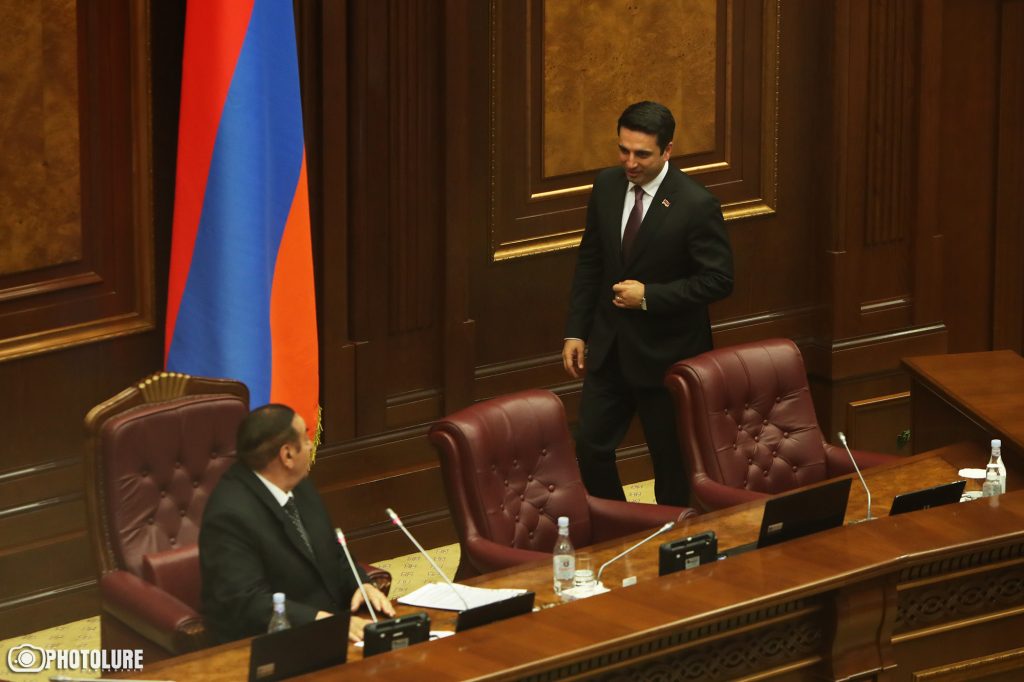 Alen Simonyan elected NA Speaker | Factor.am